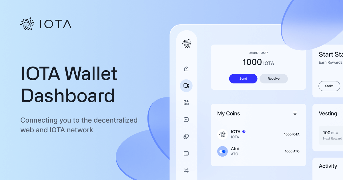 IOTA Wallet Dashboard